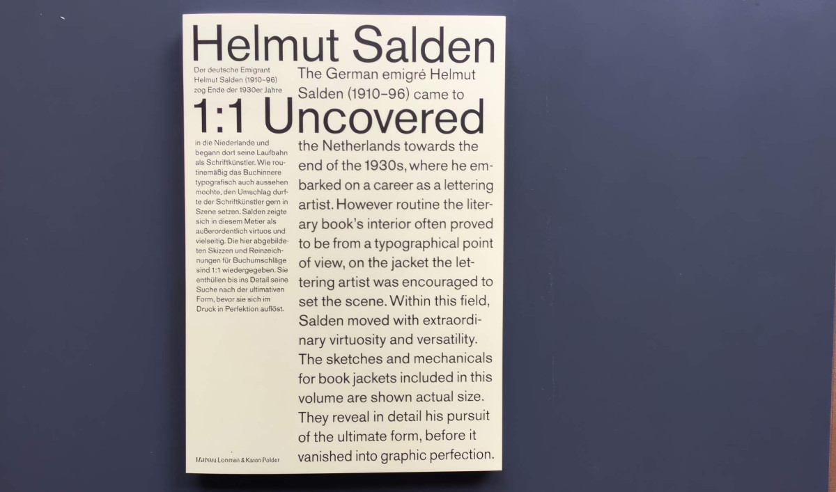 tgm – Helmut Saldens schönes Schrift-Handwerk