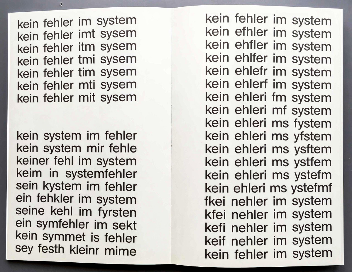 tgm – Konkrete Poesie, Typografie und Eugen Gomringer