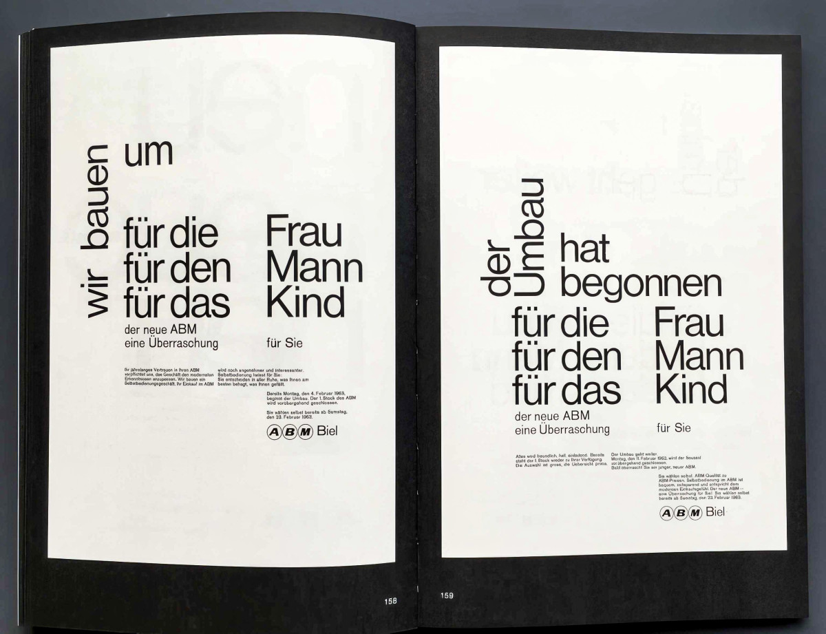 tgm – Konkrete Poesie, Typografie und Eugen Gomringer