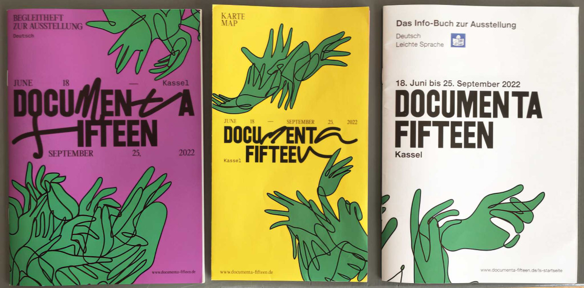 tgm – Zur Typografie der 15. documenta